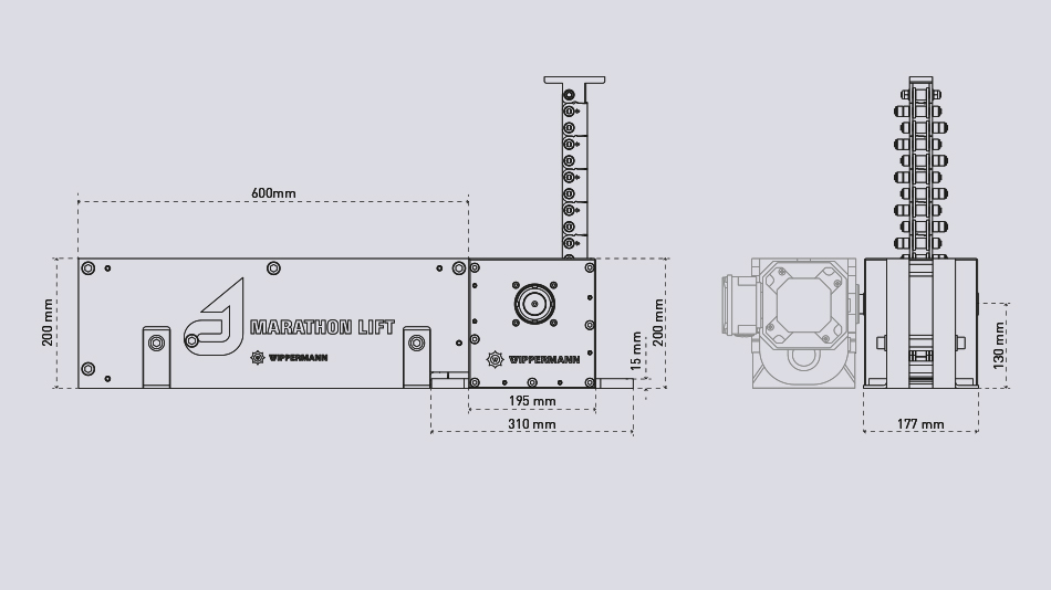 Technical data Marathon Lift ML1000